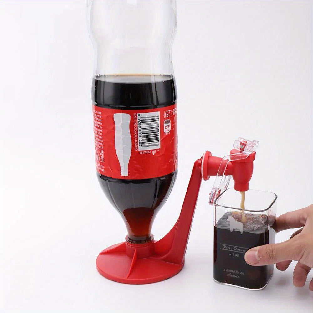 Hand-Press Soda Dispenser – Rotatable Plastic Beverage Tap for Cola ...